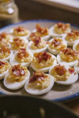 Caesar Deviled Eggs – The Londoner