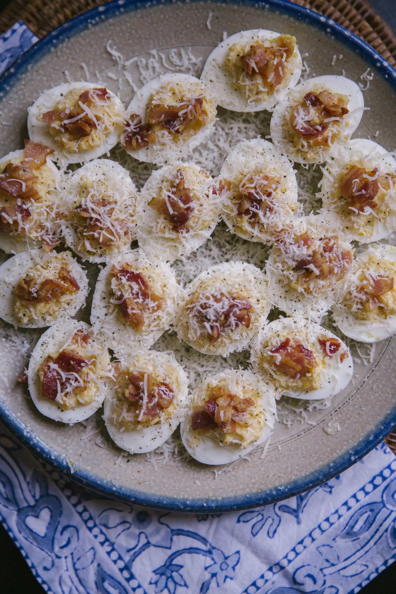 Caesar Deviled Eggs – The Londoner